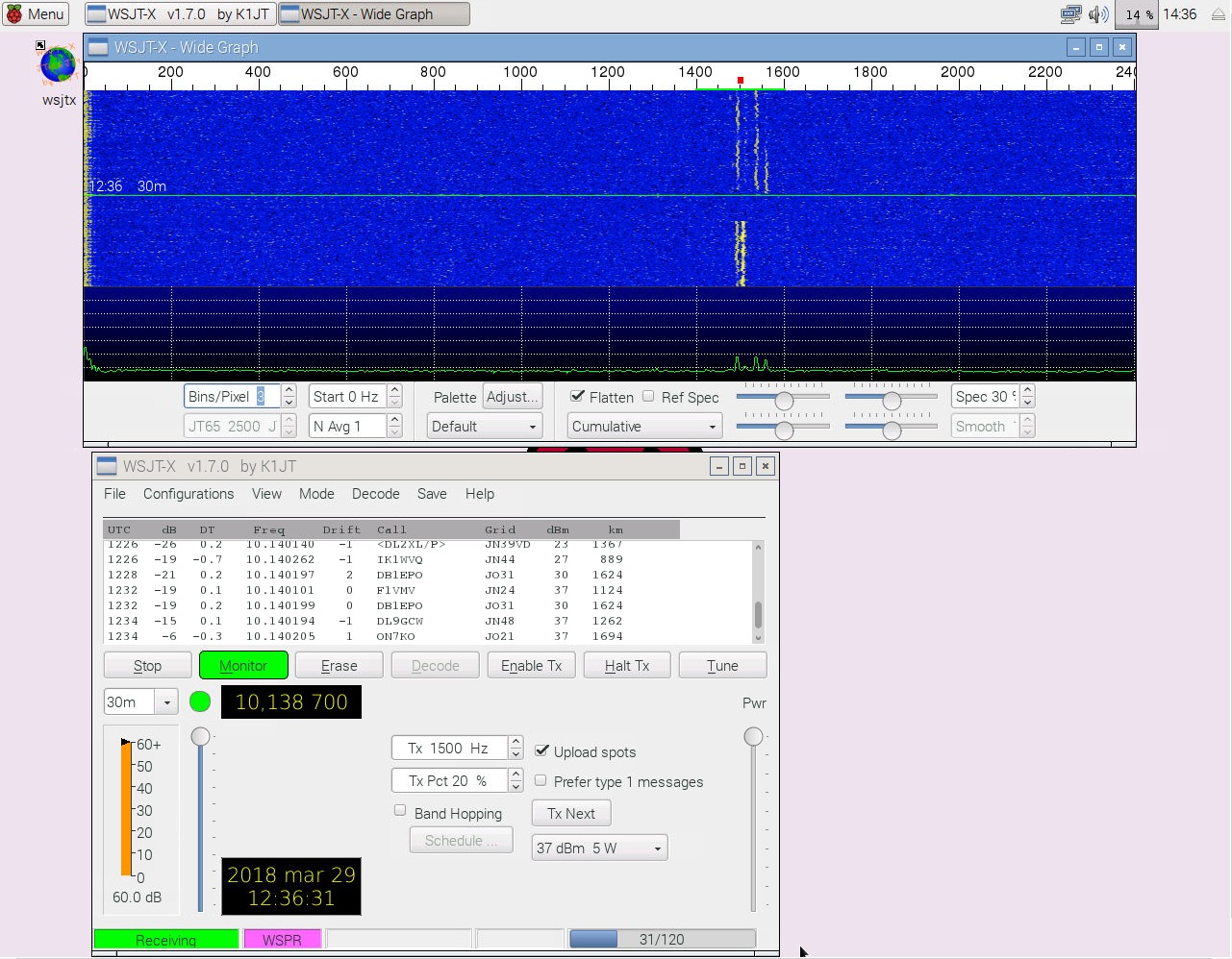 TUTORIAL HOW TO RECEIVE WSPR AND OTHER DIGITAL MODE WITH TECSUN PL660 ...