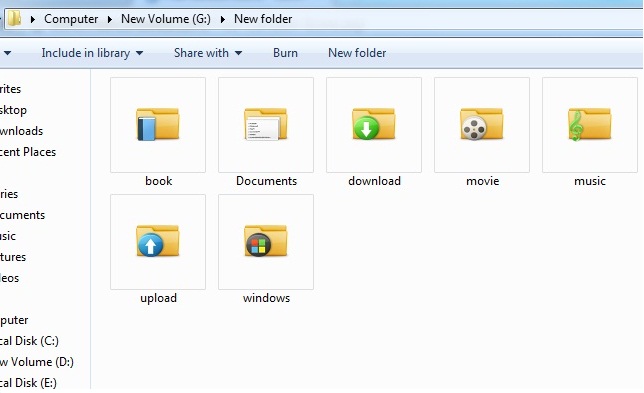 Change Default Open Folder Icon Windows 7 - faqbad
