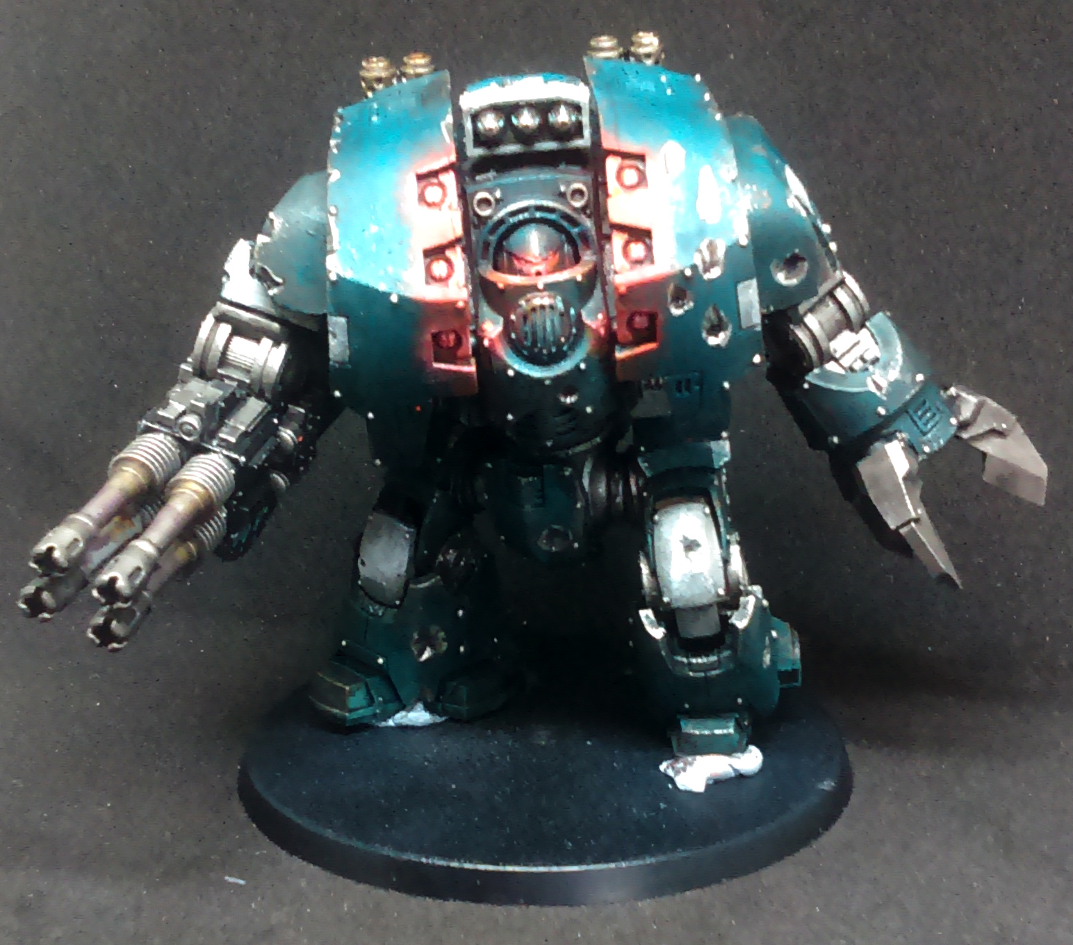 30Kplus40K: 30k Alpha Legion Leviathan Dreadnought - 90% Complete
