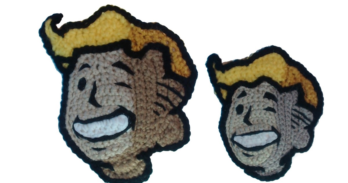 Faerie Rings Crochet: Fallout Inspired Vault Boy Crochet Pattern With ...