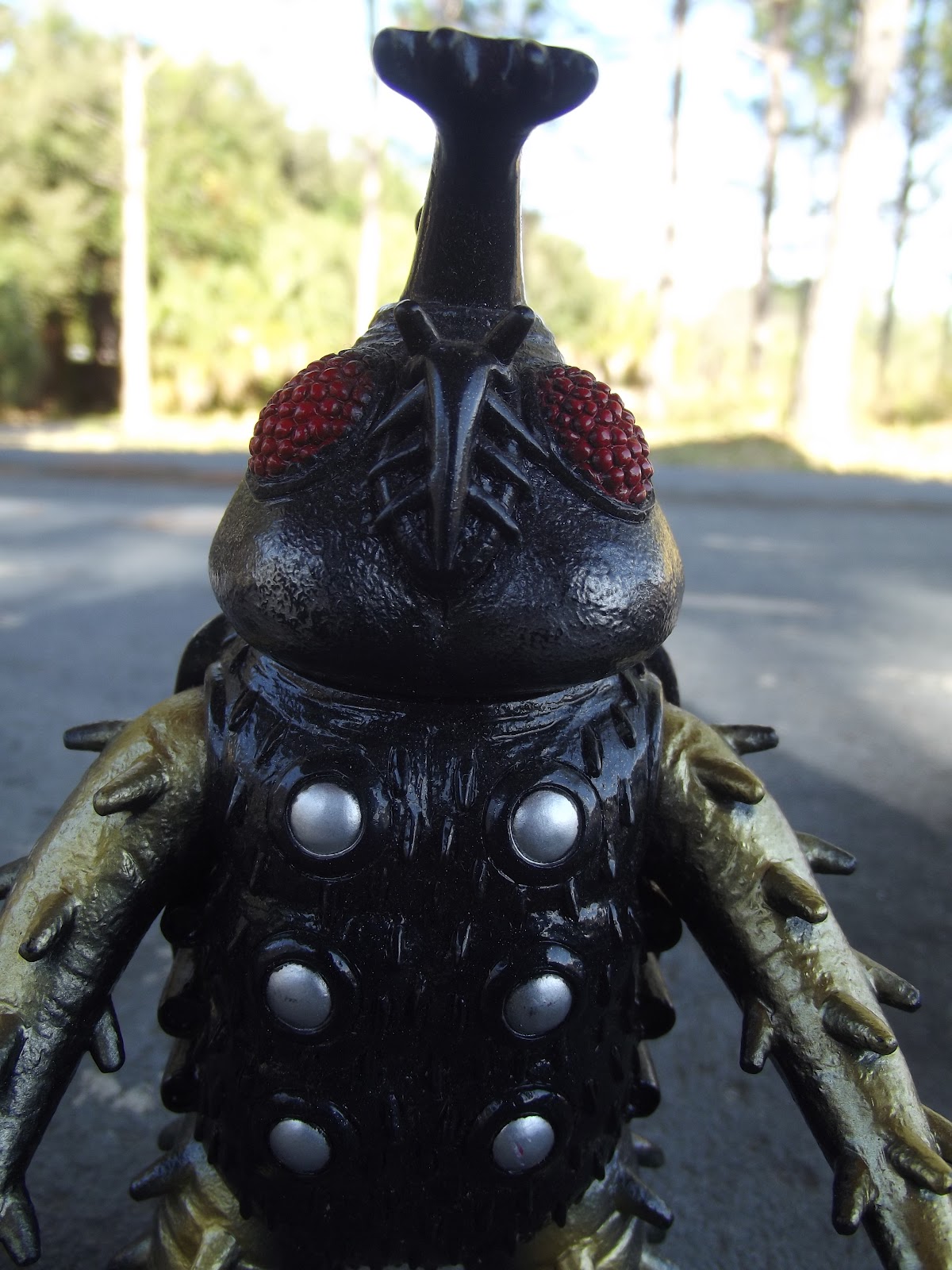 Raging Nerdgasm: Ultraman's Satan Beetle from Bandai