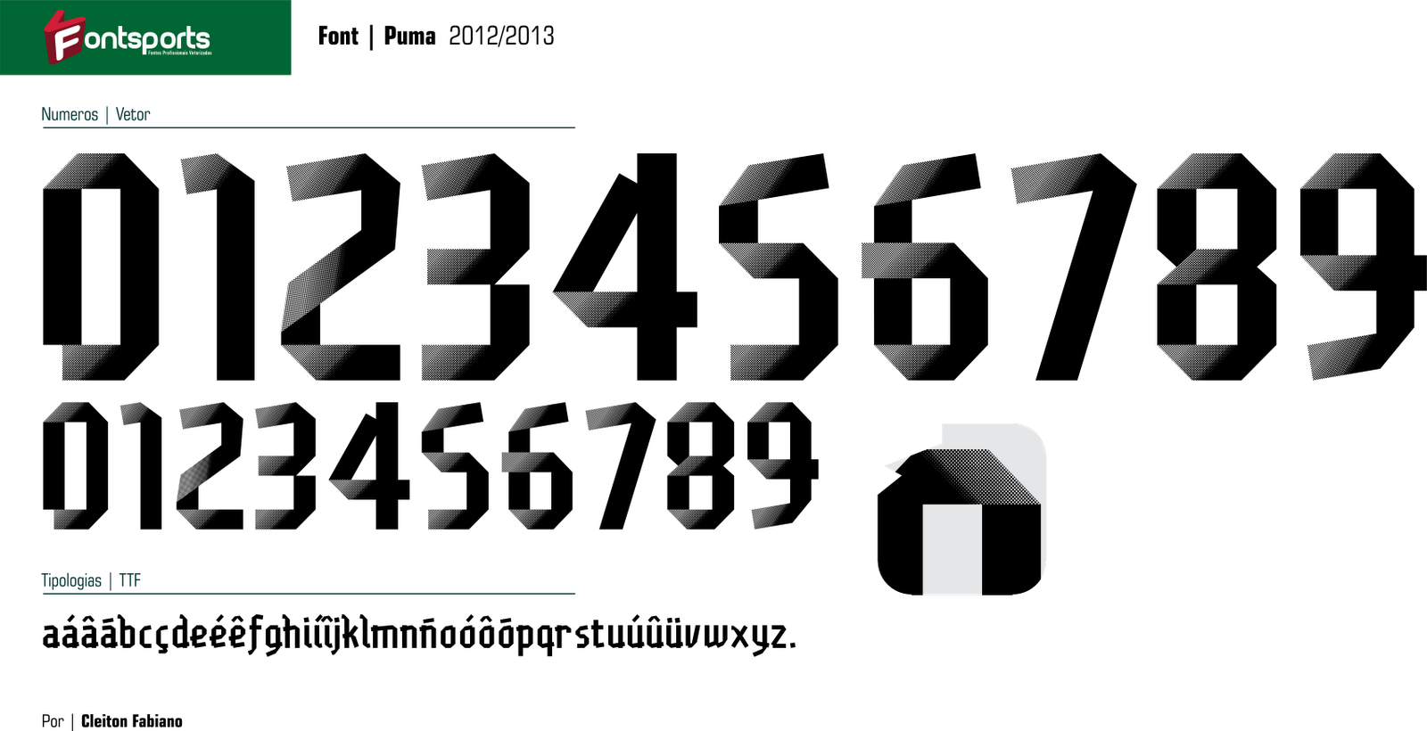 FontBR [Font] - Vector : :: Puma 2012/2013