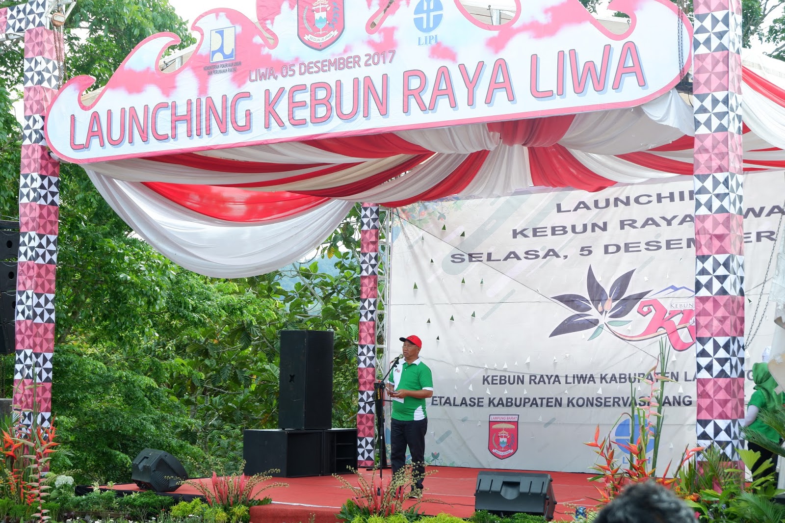 USAI PENANTIAN 10 TAHUN, LAMPUNG RESMI MEMILIKI KEBUN RAYA LIWA ...