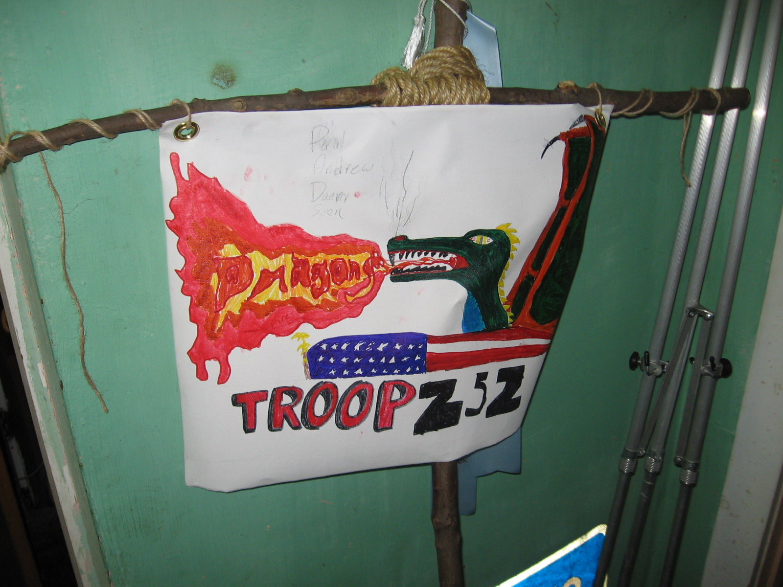 Buzz Kill's Buzzkill: Folk Art or Insanity - Patrol Flags