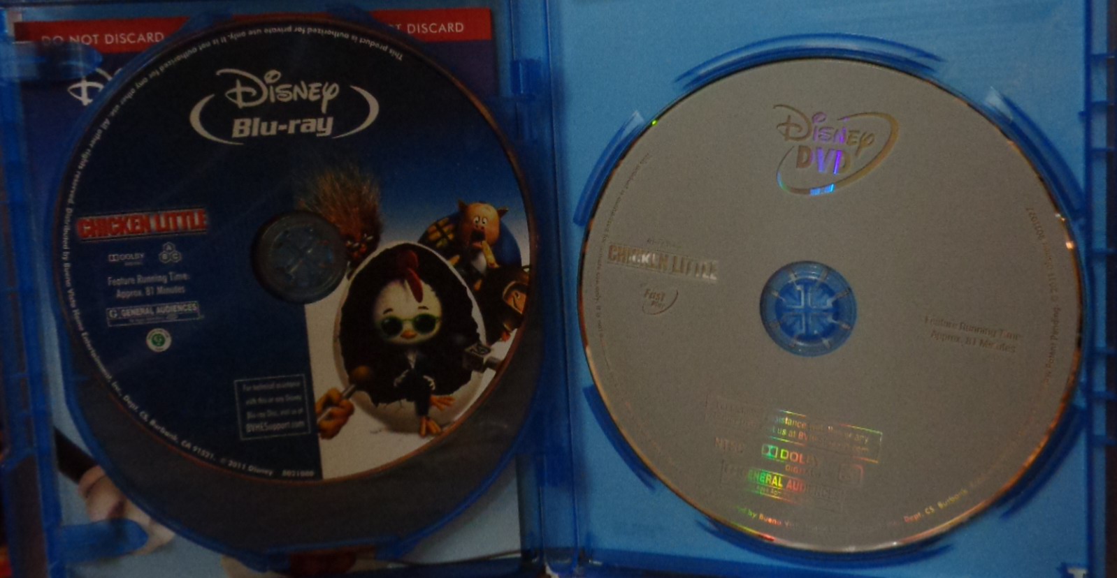 Movies on DVD and Blu-ray: Chicken Little (2005)