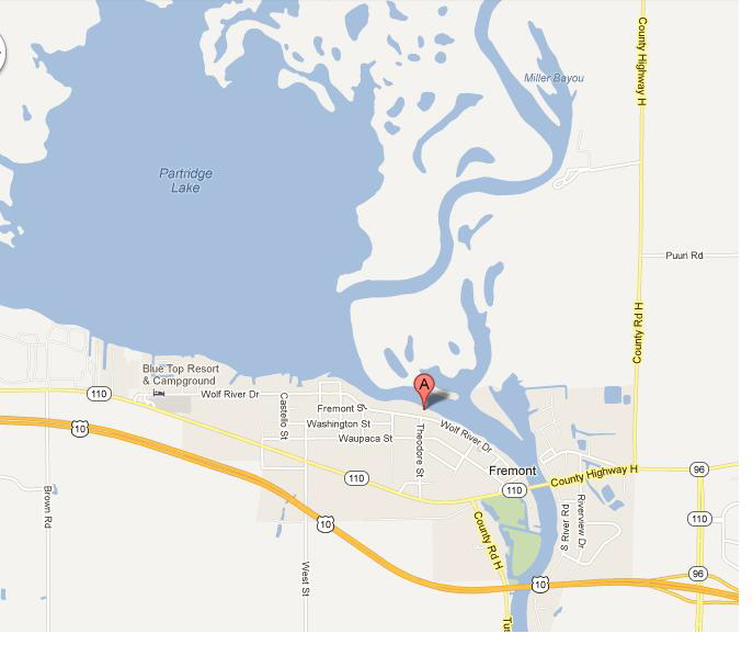 Hello From Wisconsin: Where I am staying on the Wolf River