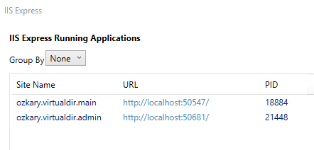 ASP.NET MVC Apps on Virtual Directory with IIS Express ~ Ozkary ...
