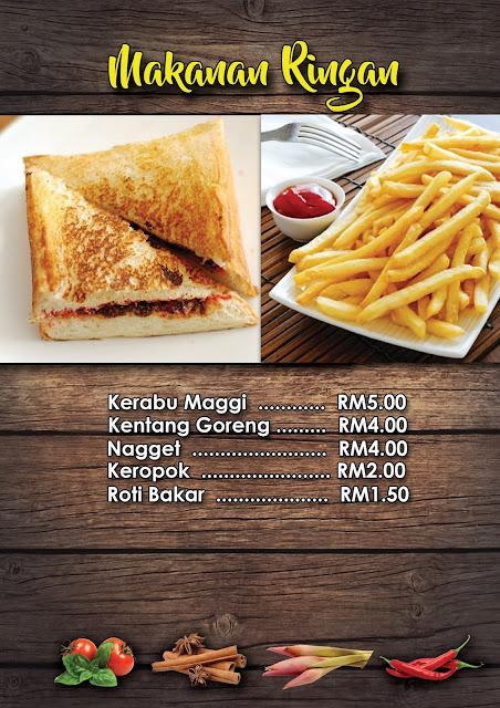 Z&Z Minimalis Corner: Menu masakan panas