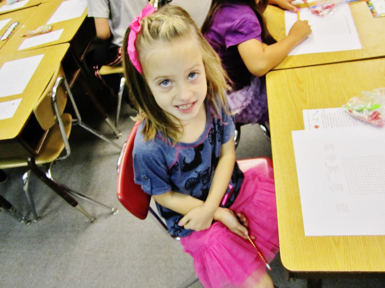 Behind Blue Eyes....: 2nd grade: big deal.