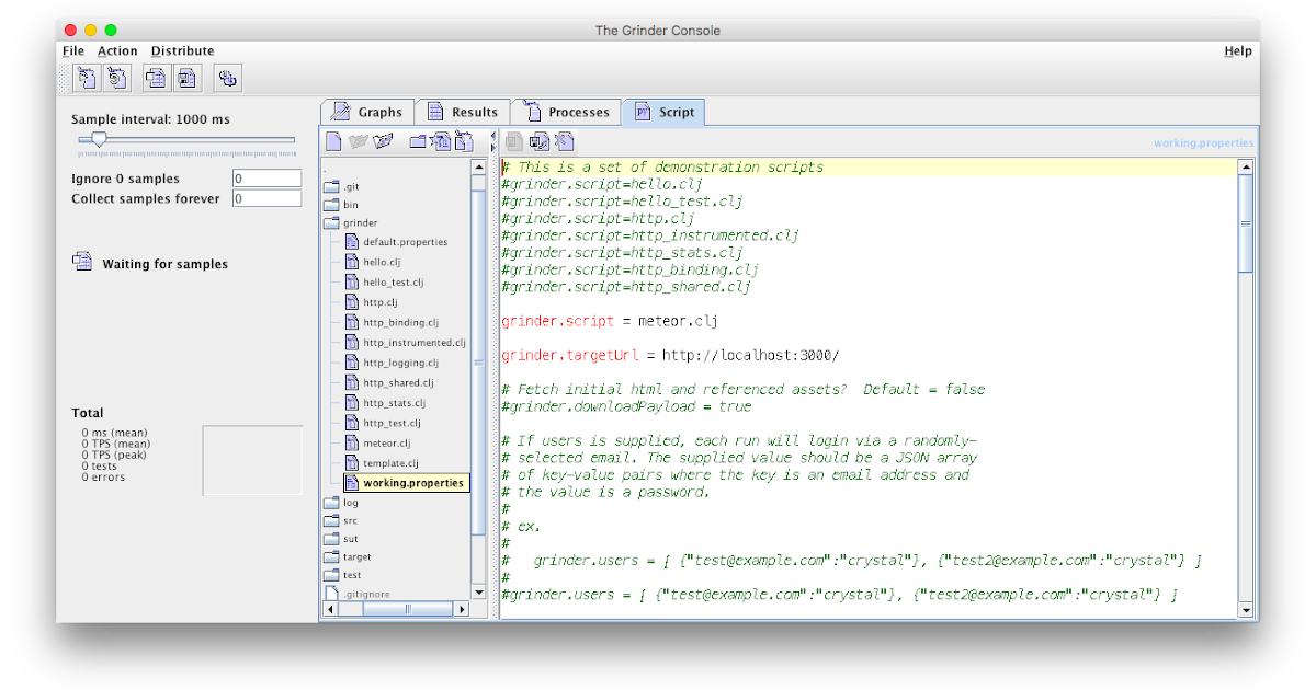 Grinder를 사용한 Meteor load testing