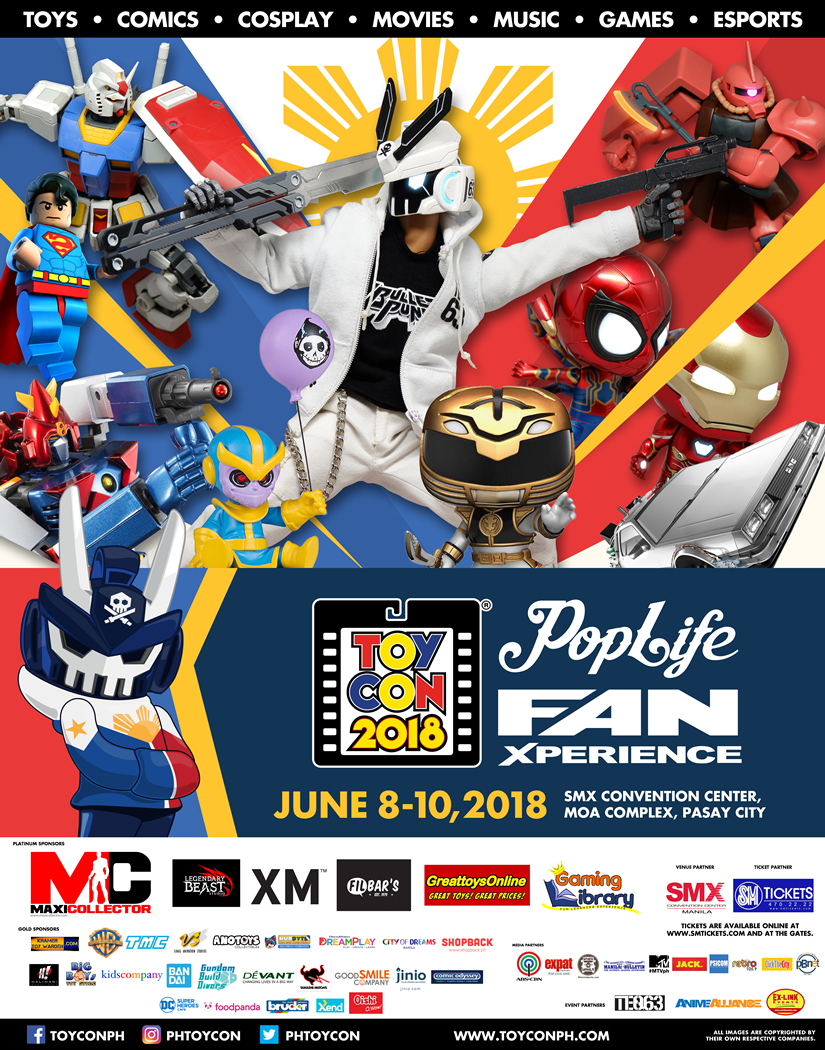 ToyCon 2018: Where pop culture heroes come out and play - Manila ...