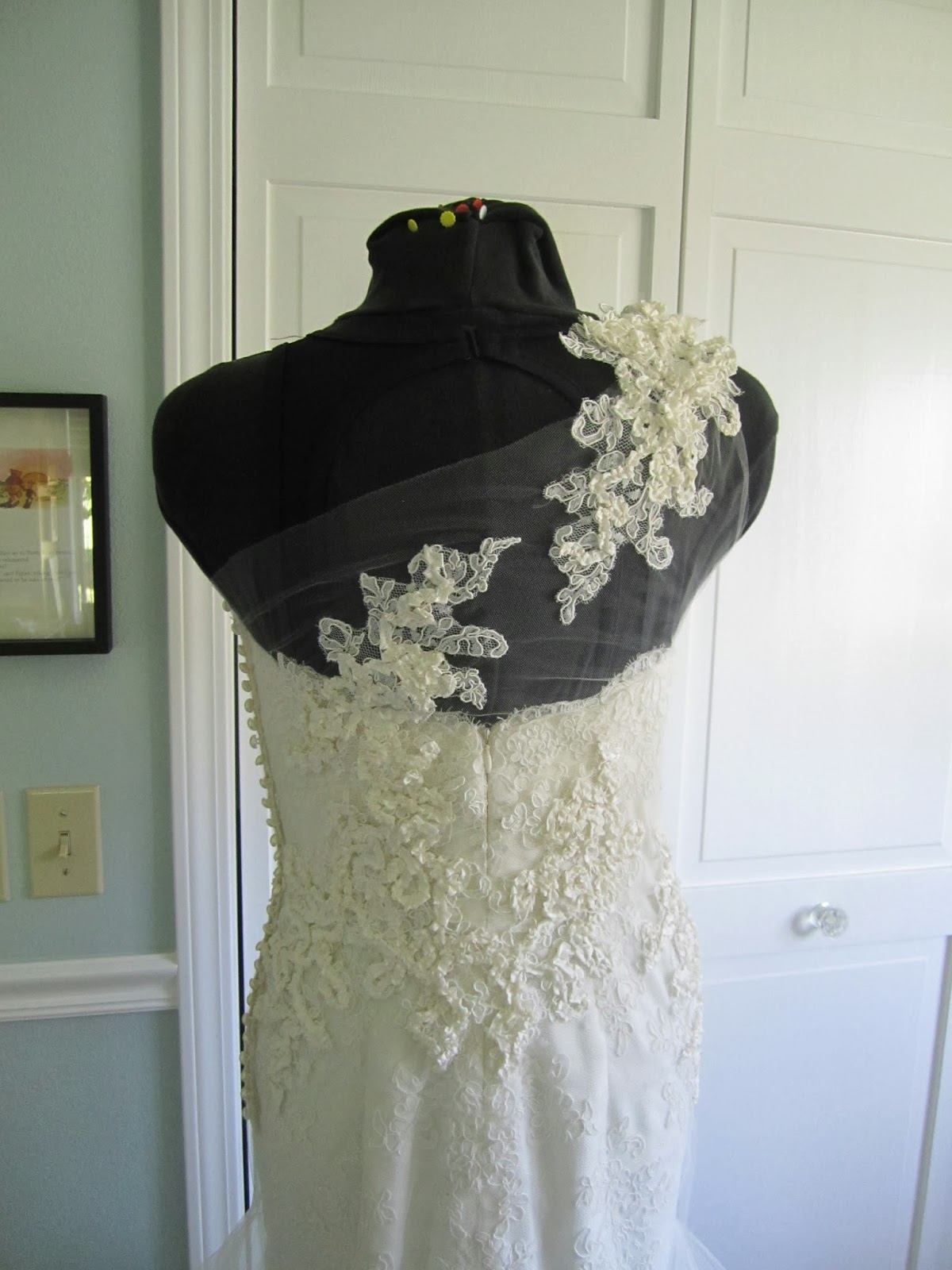 sewn threads: The birth of a wedding gown