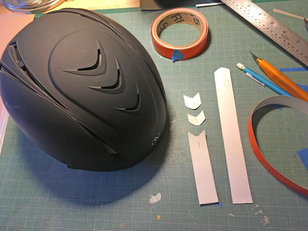 Trails (and Trials): d.i.y.: customized helmet