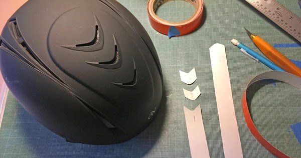 Trails (and Trials): d.i.y.: customized helmet