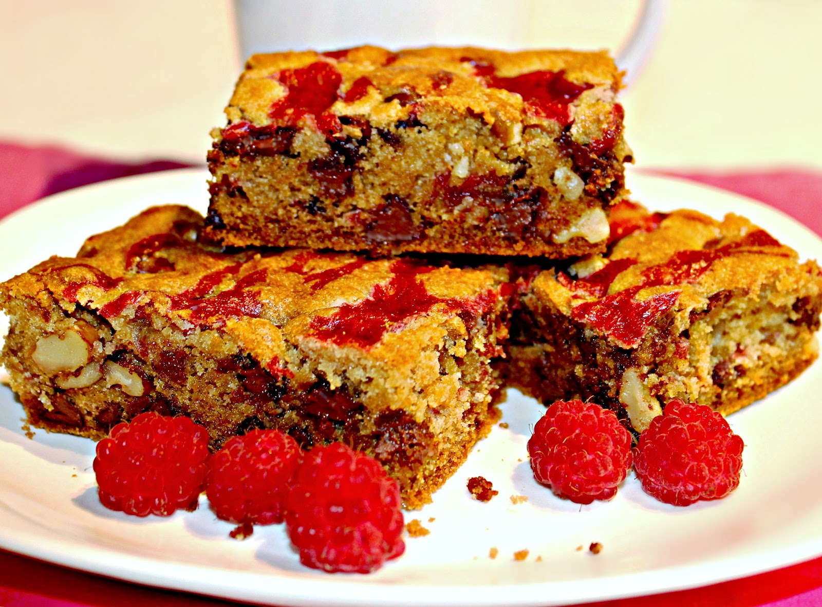 Sandra's Alaska Recipes: SANDRA’S RASPBERRY-LACED CHOCOLATE CHIP COOKIE ...