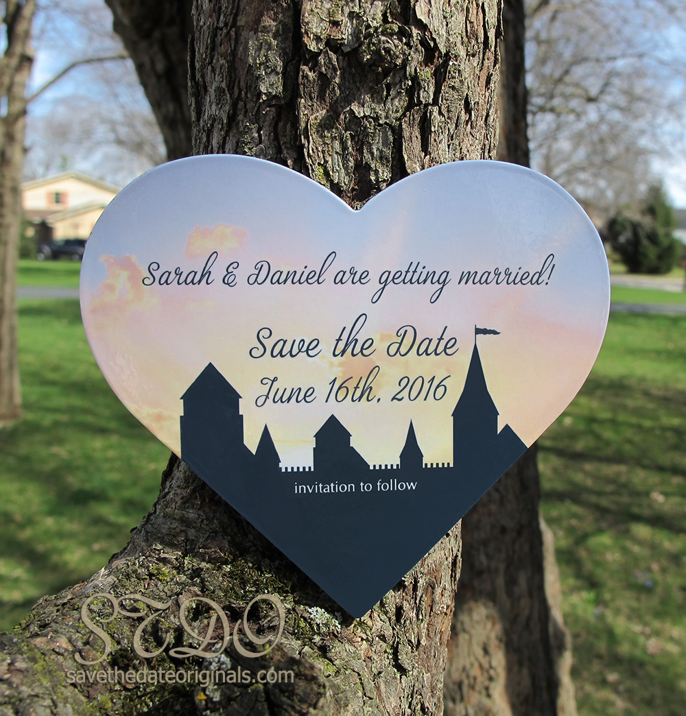 Save The Date Originals Castle Save The Date Magnet save-the-date-originals-castle-save-the-date-magnet