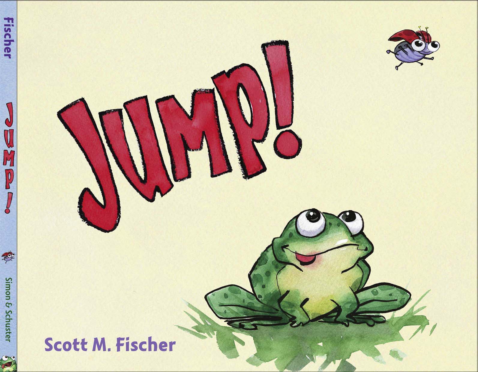 Scott M. Fischer Evolving Easel: JUMP!- Process: Children's book stages
