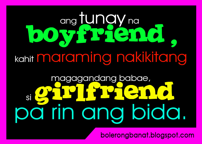 Ang tunay na boyfriend, kahit maraming nakikitang magagandang babae si ...