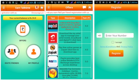 EARN FROM ANDROID MOBILE