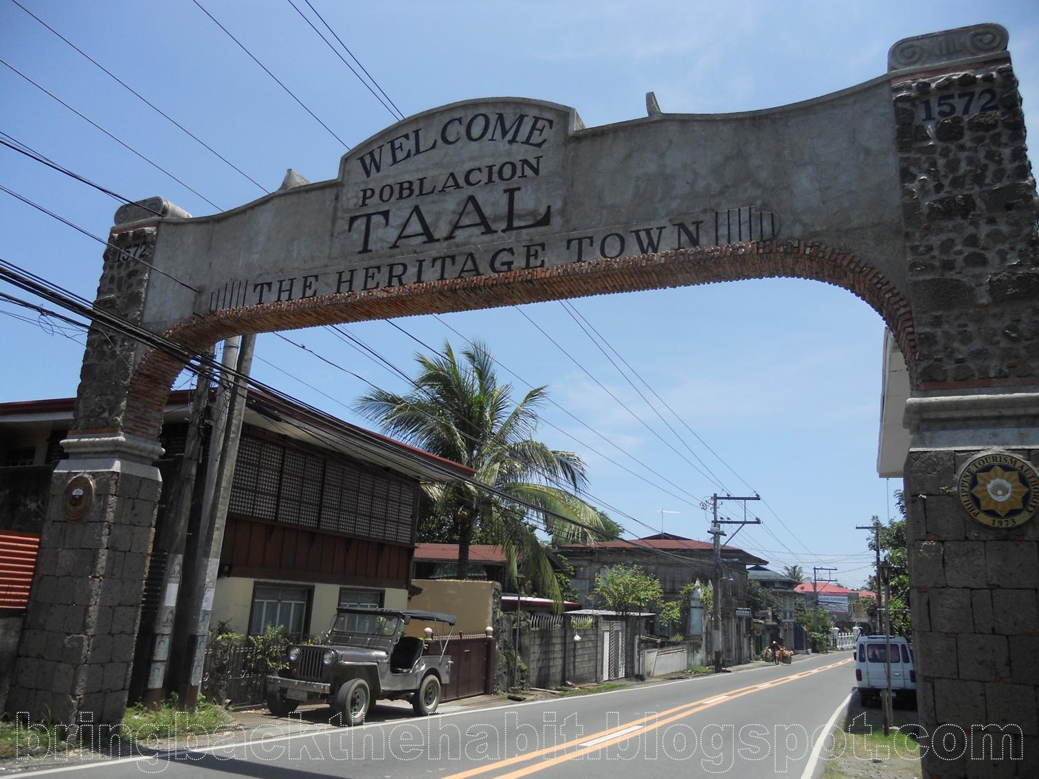 Bring back the habit: Tour de Taal Town