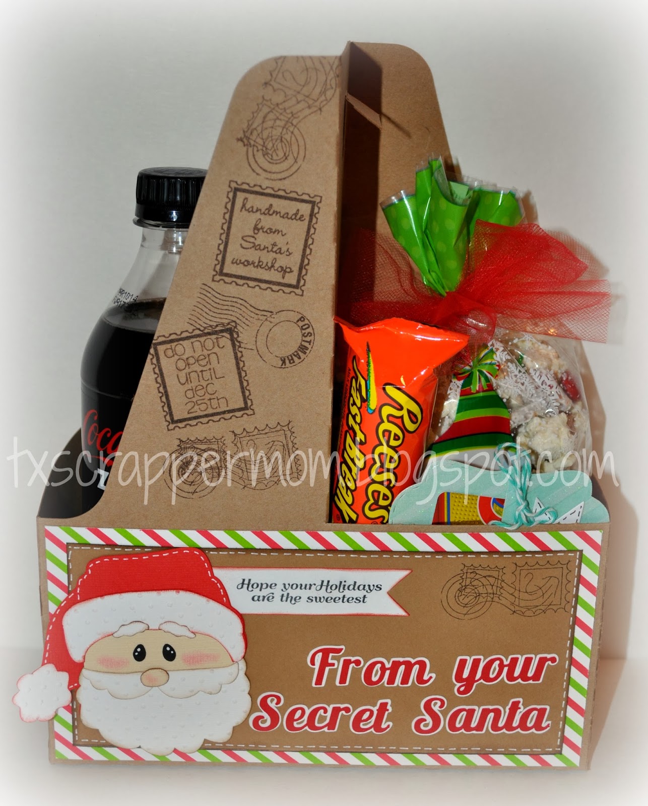 Tx Scrapper Mom: Secret Santa, Day 4 - The BIG Reveal