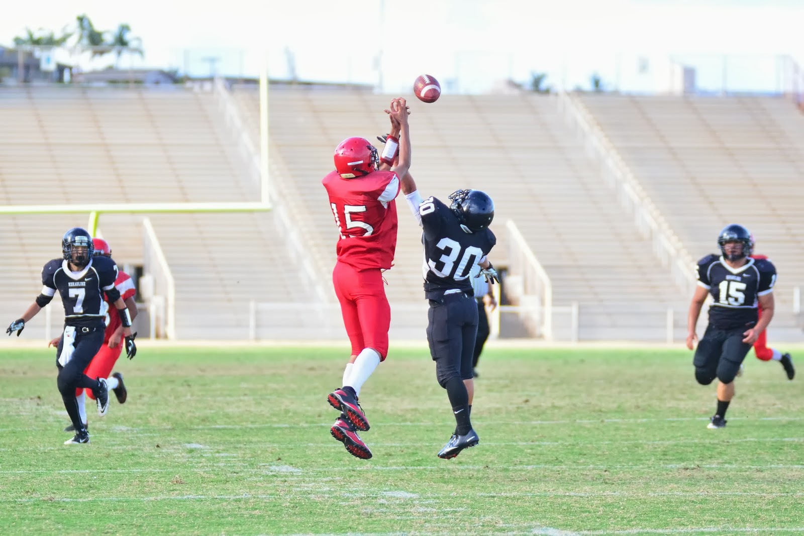 Lahainaluna Sports Shooter: MIL JV Football: Lahainaluna 36 v. King ...
