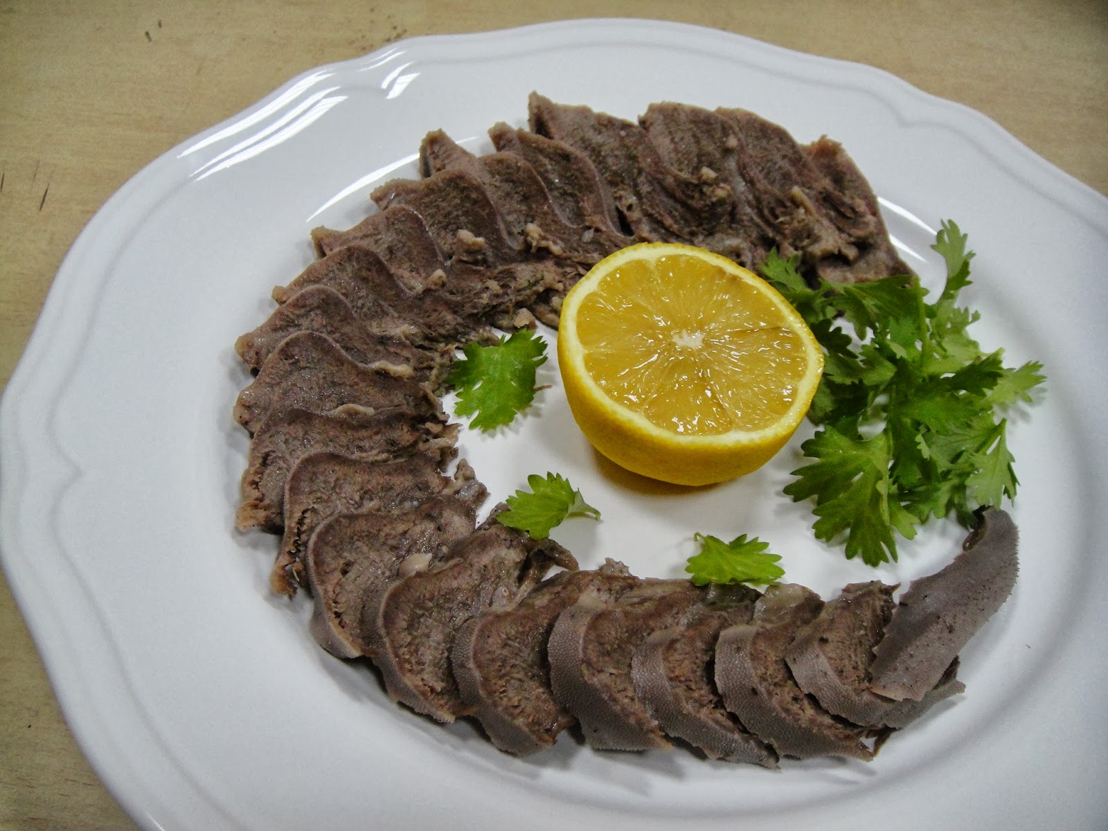 Maryam's Culinary Wonders: 493. Iraqi Beef Tongue