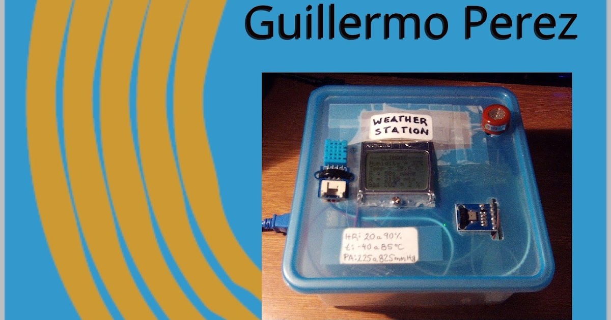 Electronics, Programming, Robotics and Telecommunications: Ebook: "Weather Station With Mega 2560"