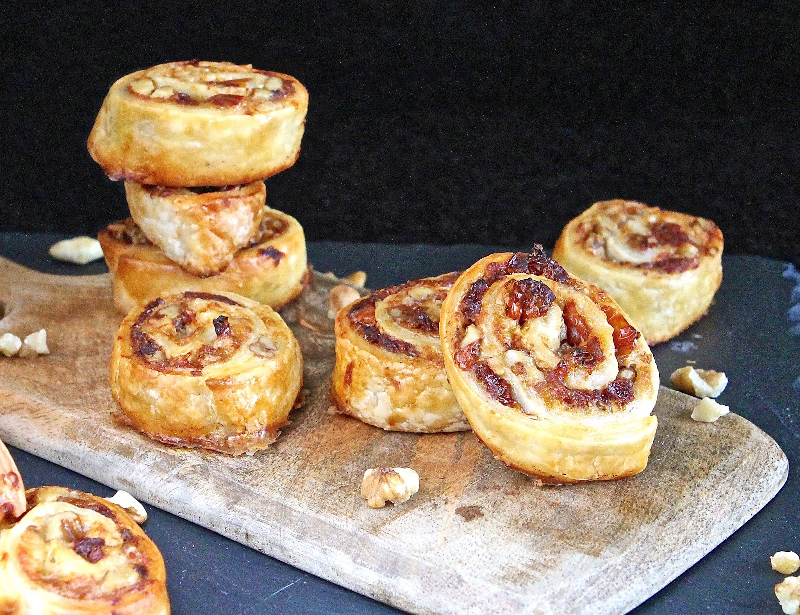 Gluten Free Alchemist: Sun-Dried Tomato, Parmesan & Walnut Puff Pastry ...