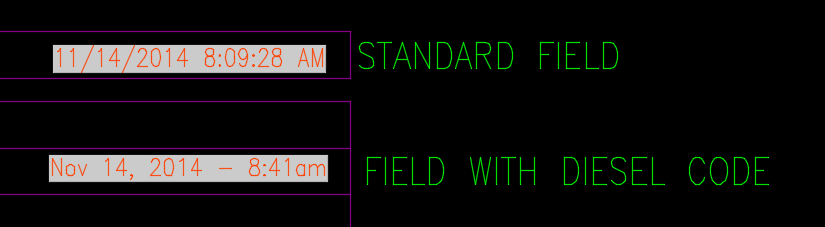 The Lazy Drafter: Date Field that Updates