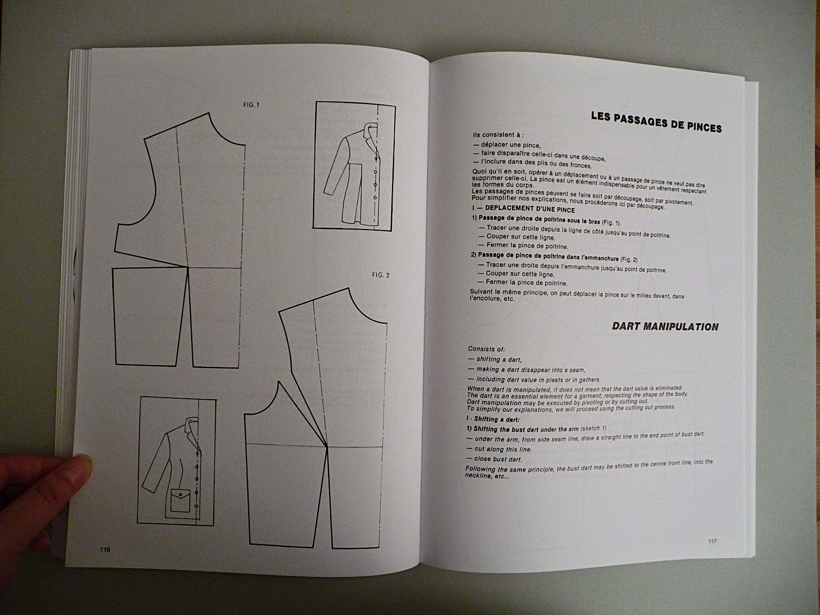 ESMOD Pattern Drafting Textbook - modelist kitapları