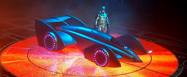 SCHEME 9: New Batmobile from 'BATMAN LIVE' unveiled