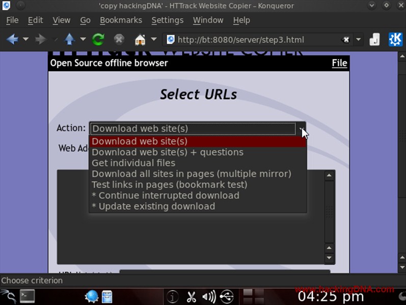 Hackingdna Web Httrackweb Copier