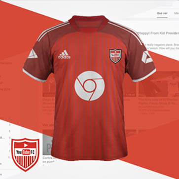 Social Media Football Kits - Facebook, Twitter and Instagram Shirts ...
