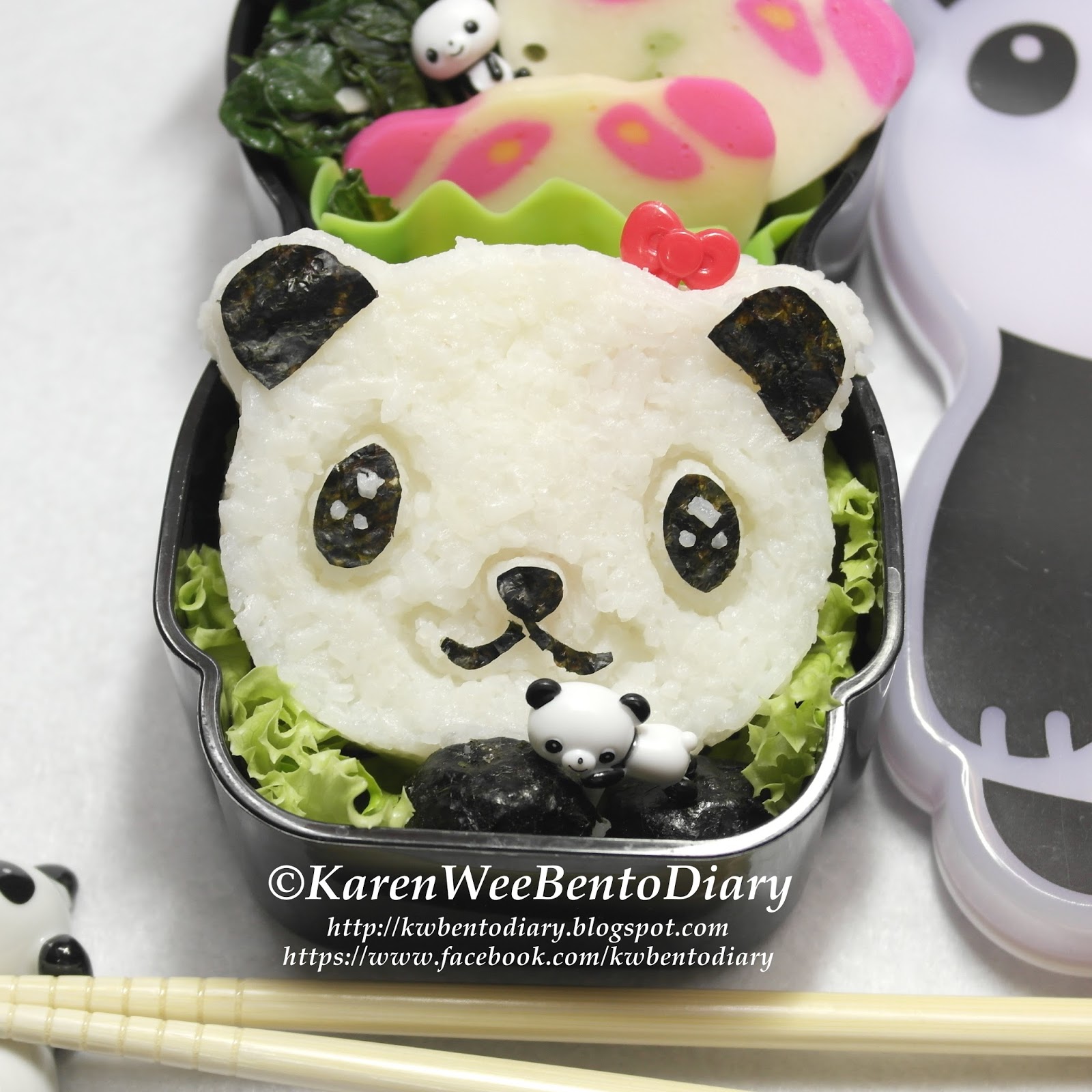 Karenwee's Bento Diary: Bento#Sept09~Cutezcute Panda Lunch