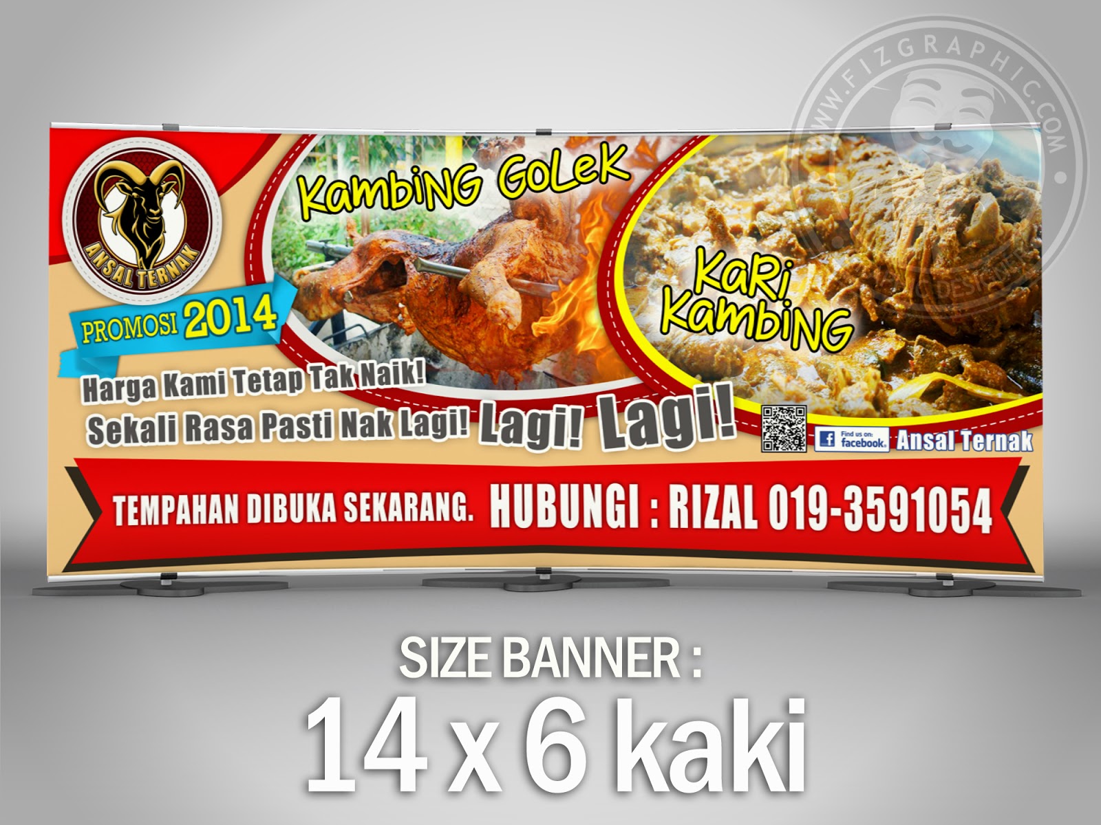 Fizgraphic: Design & Printing Banner #1