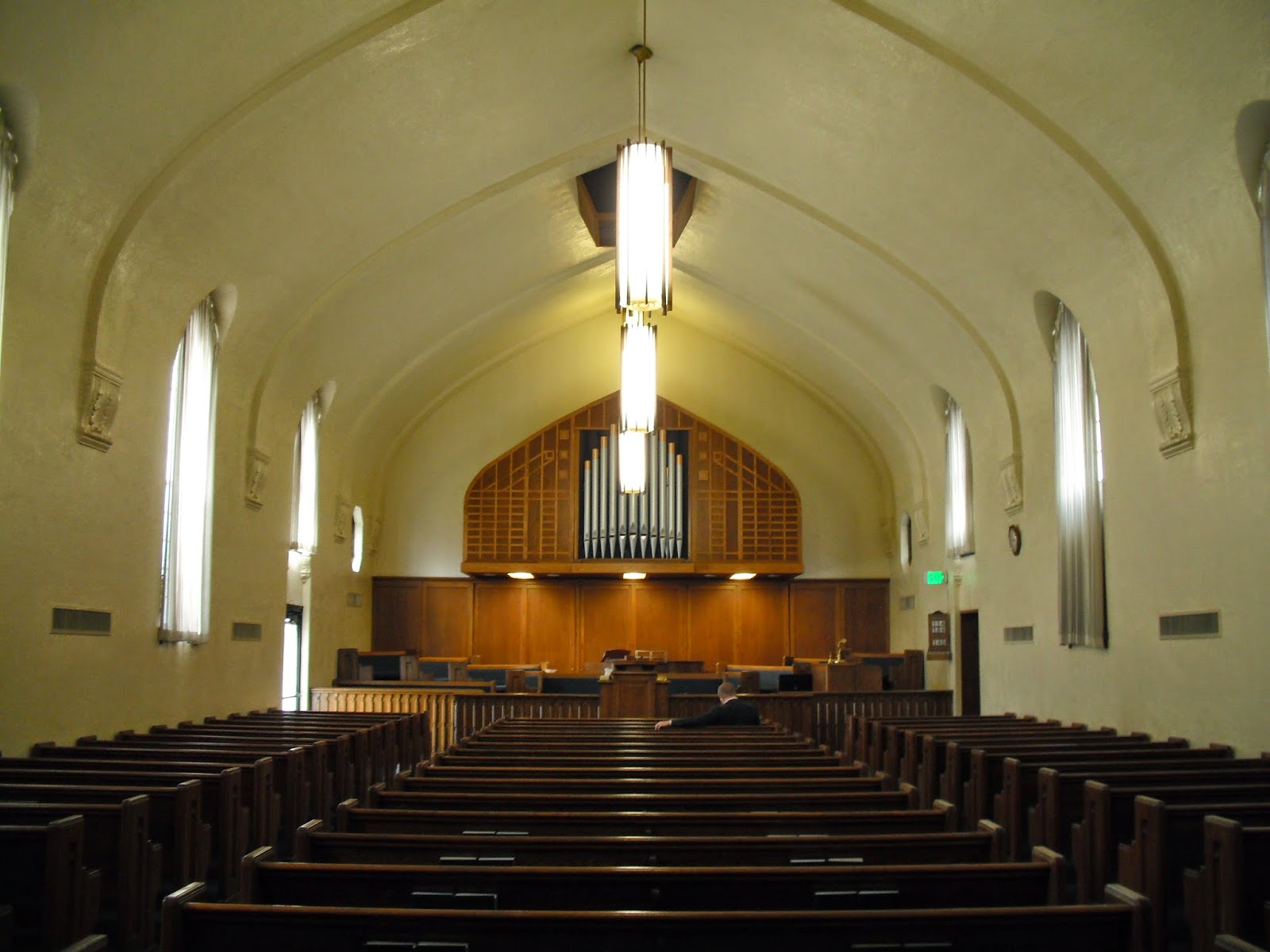 Historic LDS Architecture: Provo First Ward: Chapel Interior