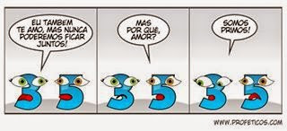 A MATEMÁTICA E SEU MUNDO MÁGICO !!!!: TIRINHAS MATEMÁTICAS