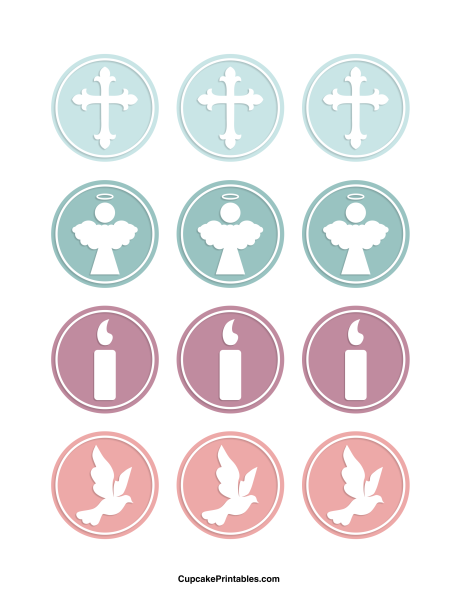 Toppers para Cupcakes para Primera Comunión para Imprimir Gratis. | Oh ...