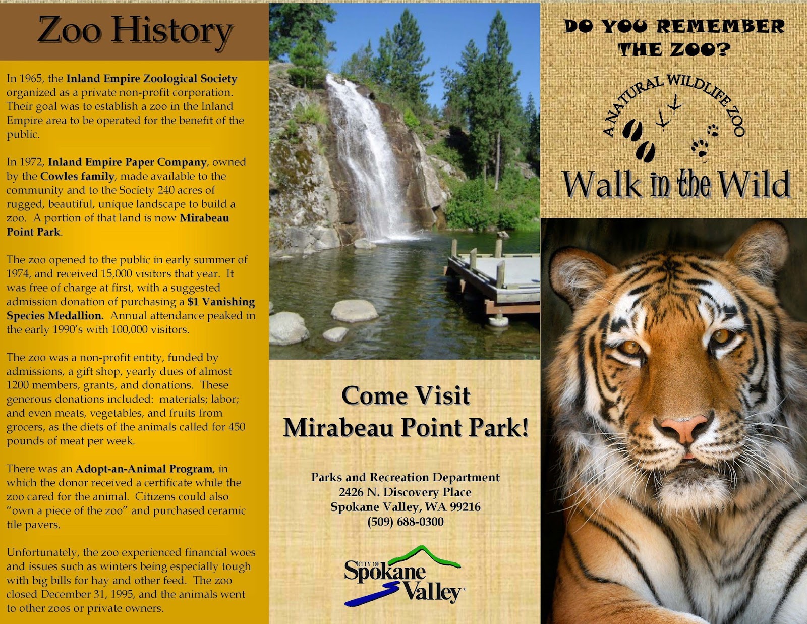 Vintage Spokane: Walk in the Wild