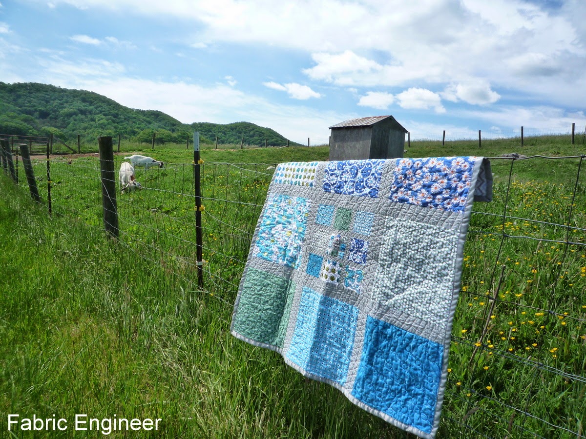 Fabric Engineer: Evelyn's quilt
