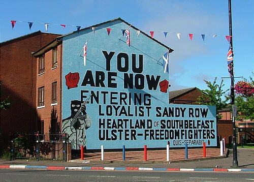 El norte de Irlanda: En un mes desaparecerá el mural más simbólico de ...