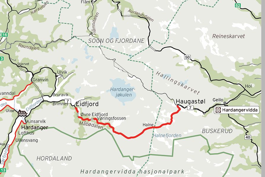 Südnorwegen mit Zelt und Auto!: Flambahn, Hardangervidda und Hardanger
