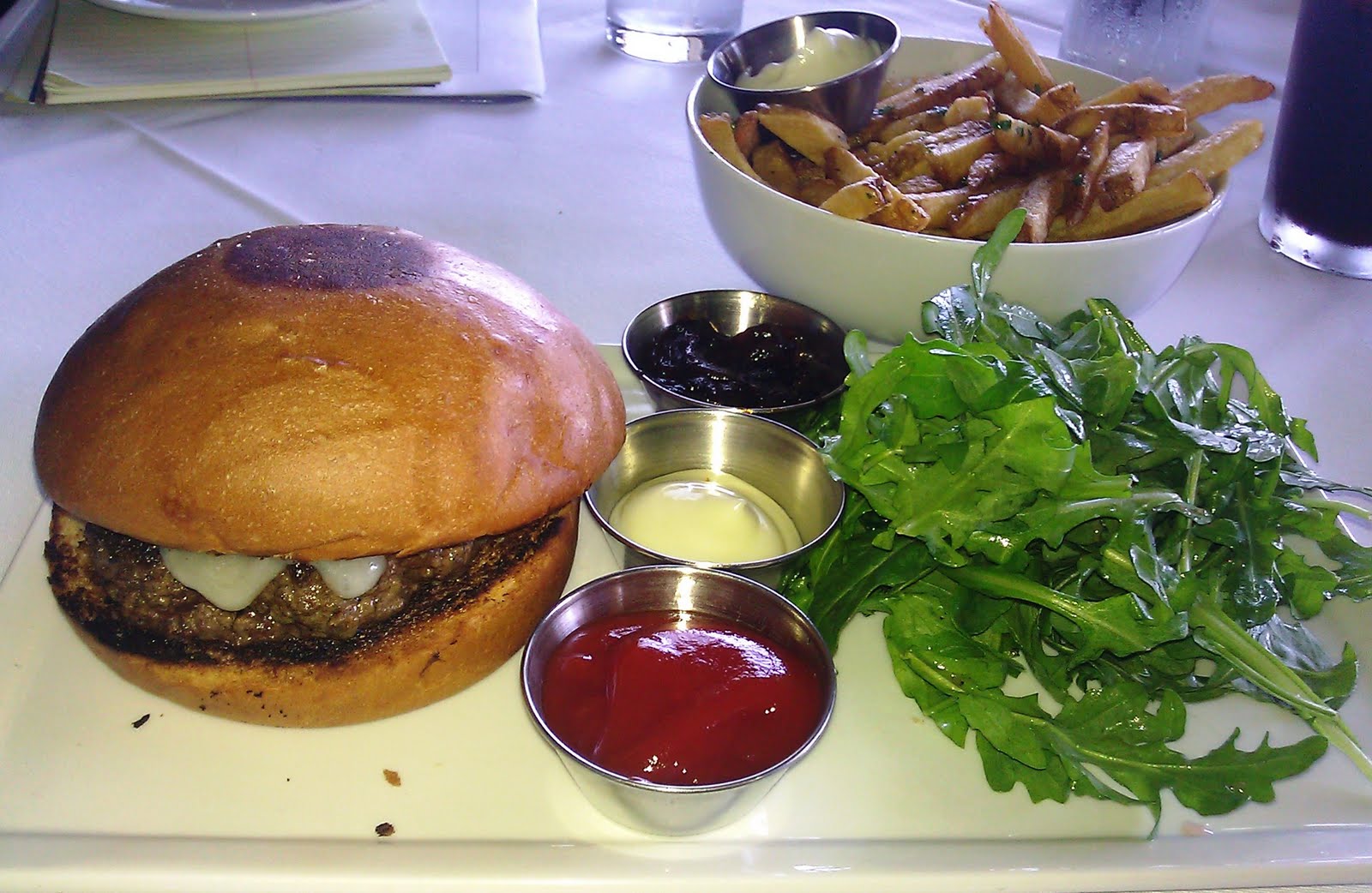 Burger Presentation