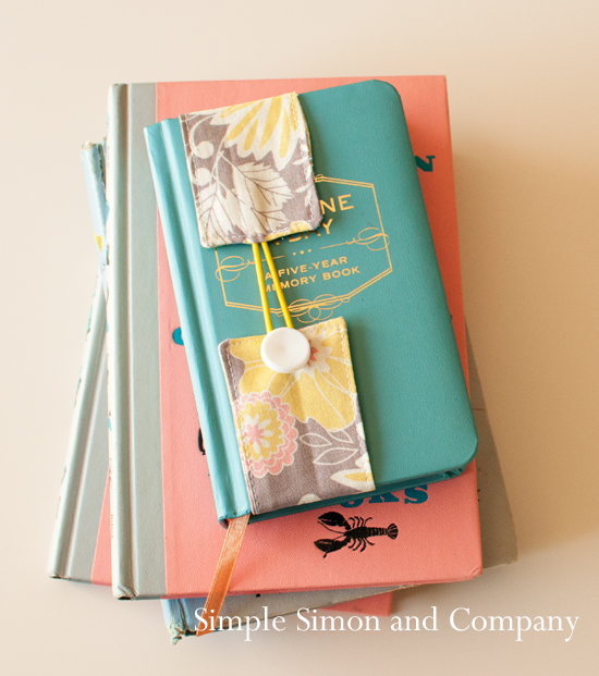 Easy Fabric Bookmark and some thoughts.... - Simple Simon and Company