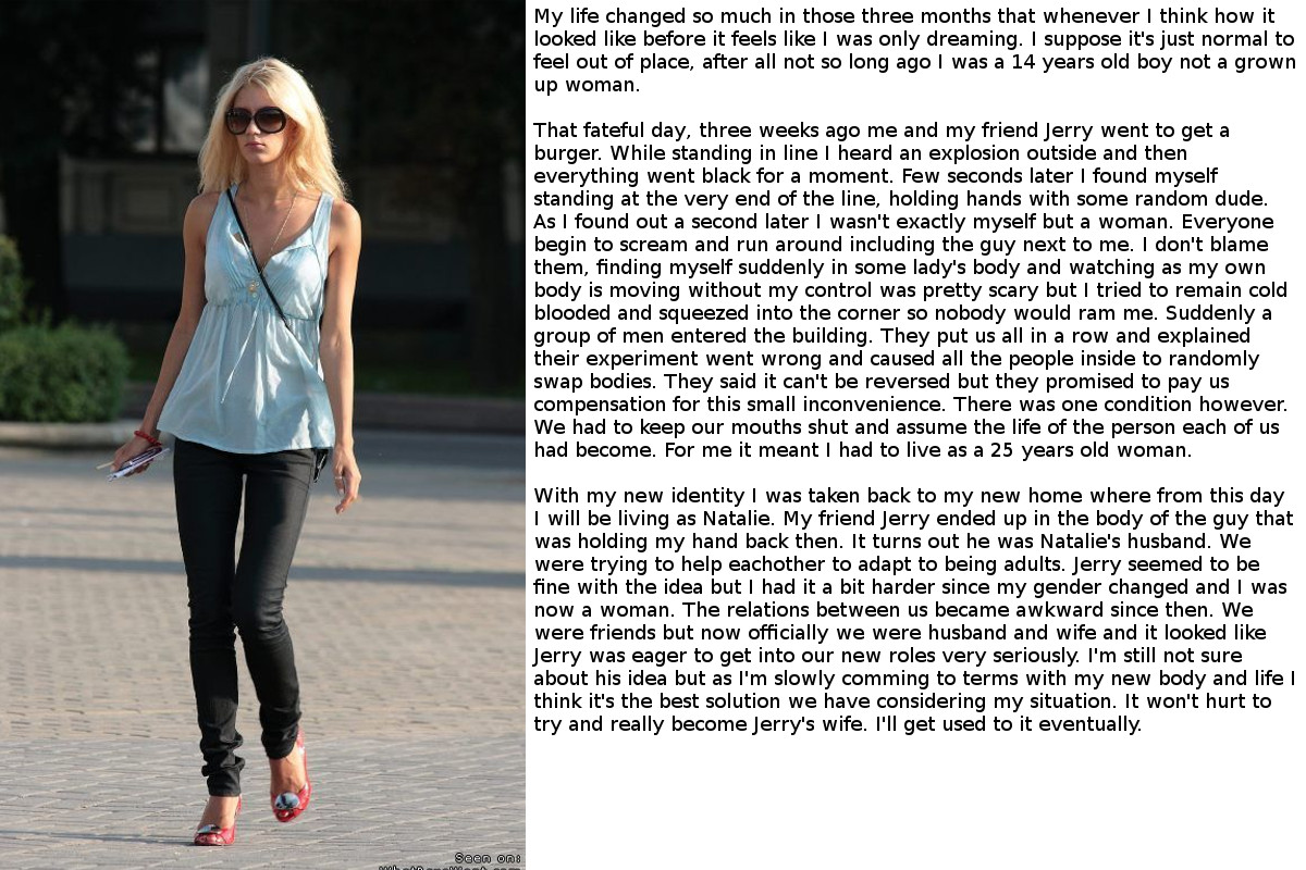 Marti's tg captions: One fateful evening