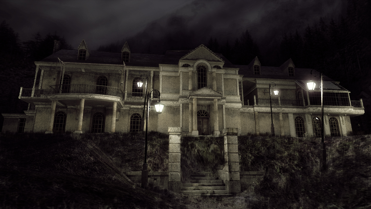 Alex sLevin: Spencer Manor [CG ENVIRONMENT CONCEPT]