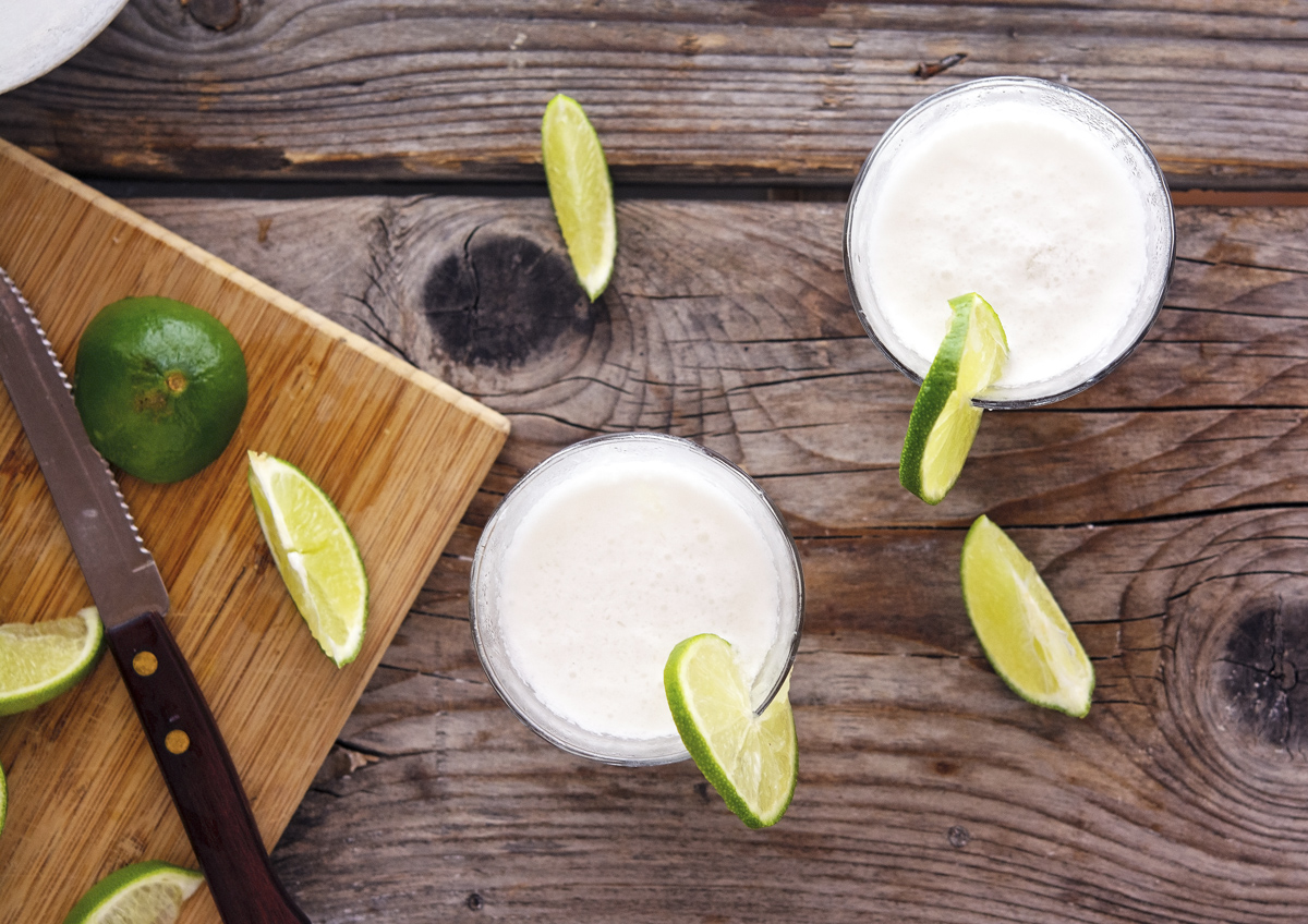 The Iron You: Limonada De Coco (Frozen Coconut Limeade)