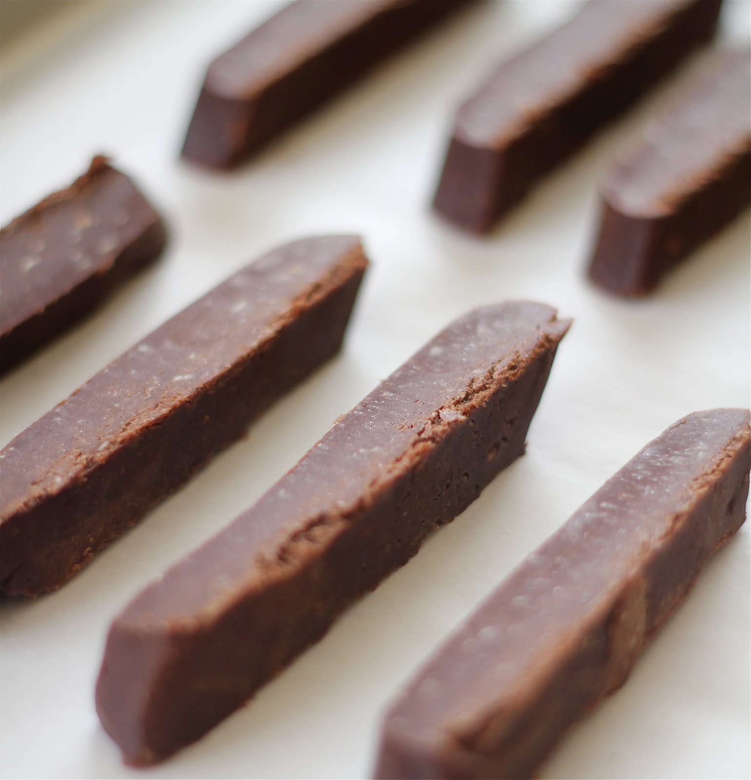 LivingOutWest: Chocolate Almond Batons