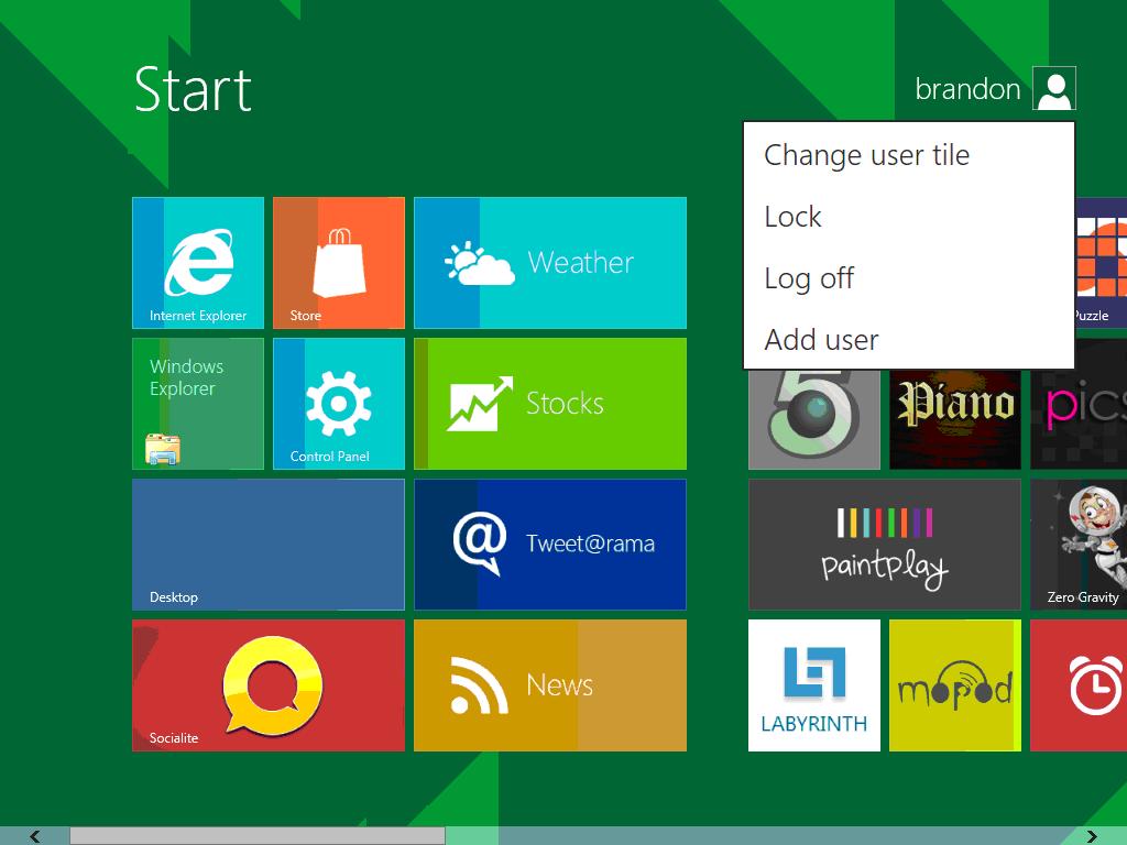 My Tech Sharing: Windows 8 Client - Metro User Interface